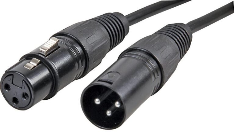 Male to Female 5m XLR Microphone Cable - Scientific Gate